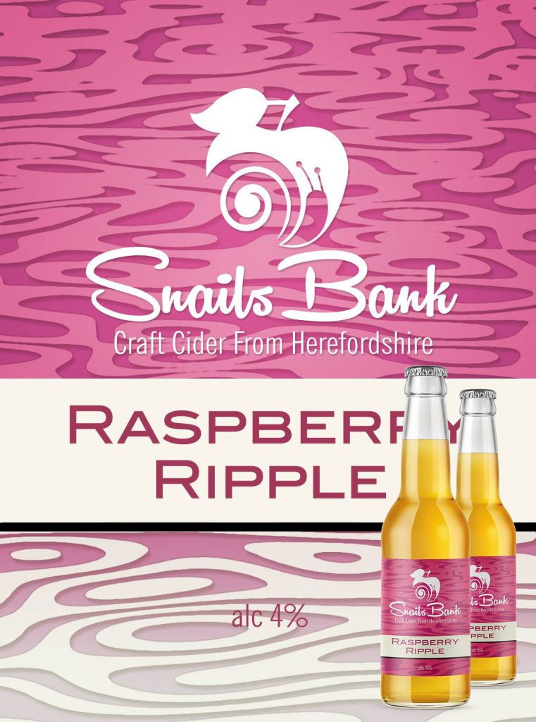Raspberry Ripple Craft Cider from Herefordshire
